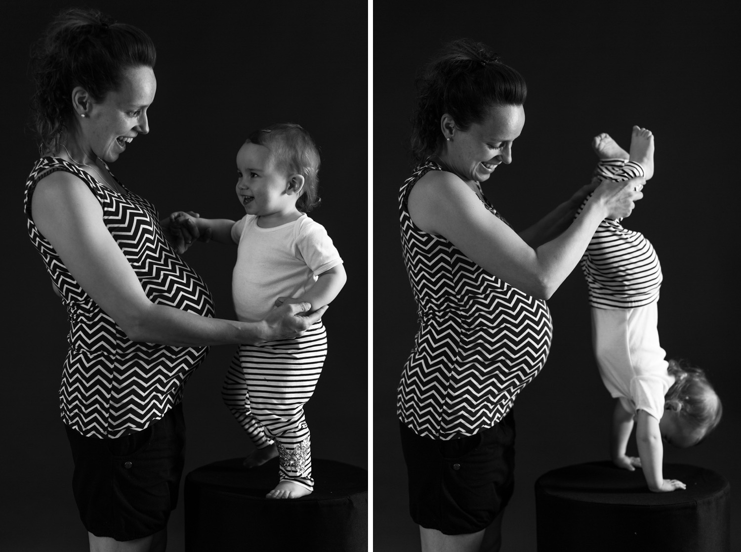 Babybauch Shooting Mit Geschwister